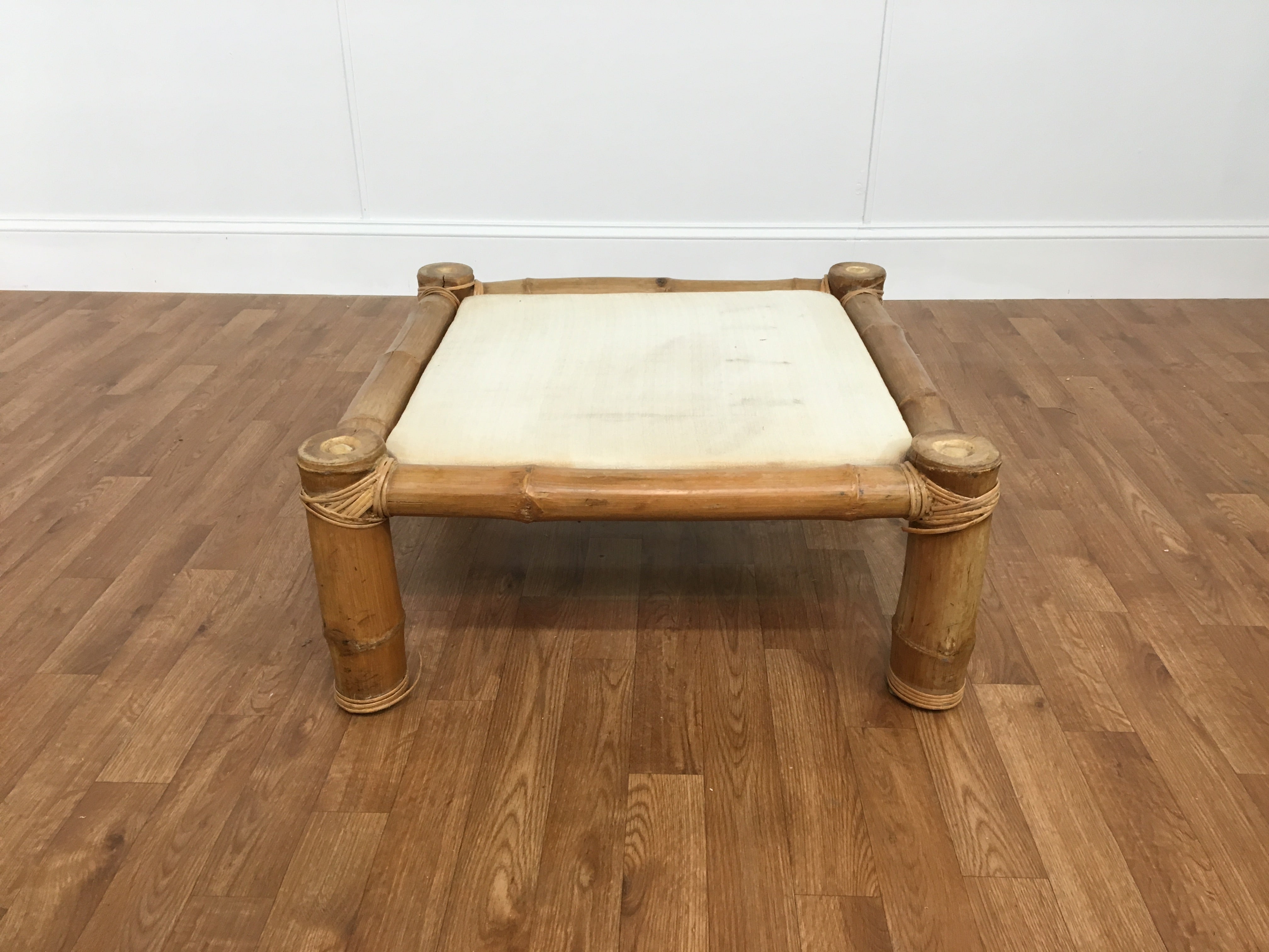 BAMBOO OTTOMAN – The Prop Agency